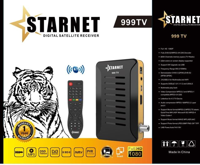 سوفت رسيفر STARNET 999 TV - مصراوى سات